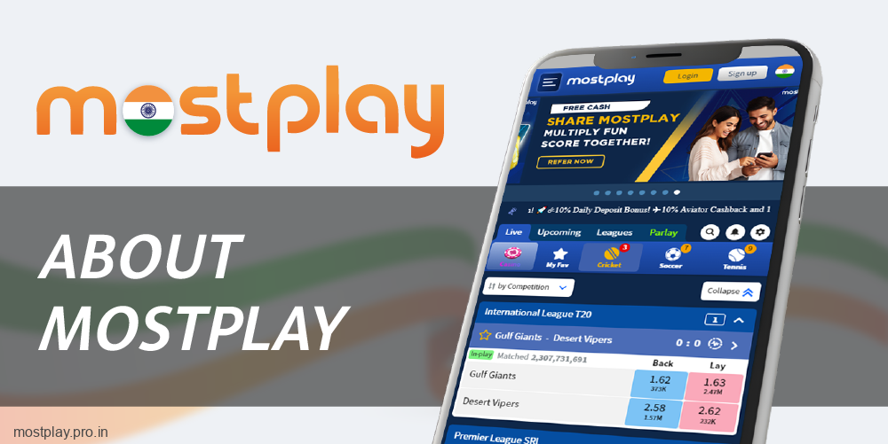 Mostplay Betting on Sports in India - 100% Bonus up to 5,000 INR | Login
